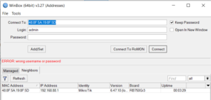 How to reset MikroTik RouterBOARD admin password without resetting the configuration | TARIKIN ...